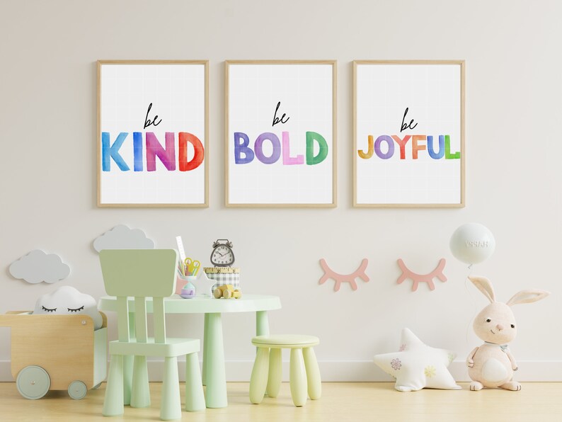 Positive Affirmation Poster Bundle Growth Mindset Printable - Etsy