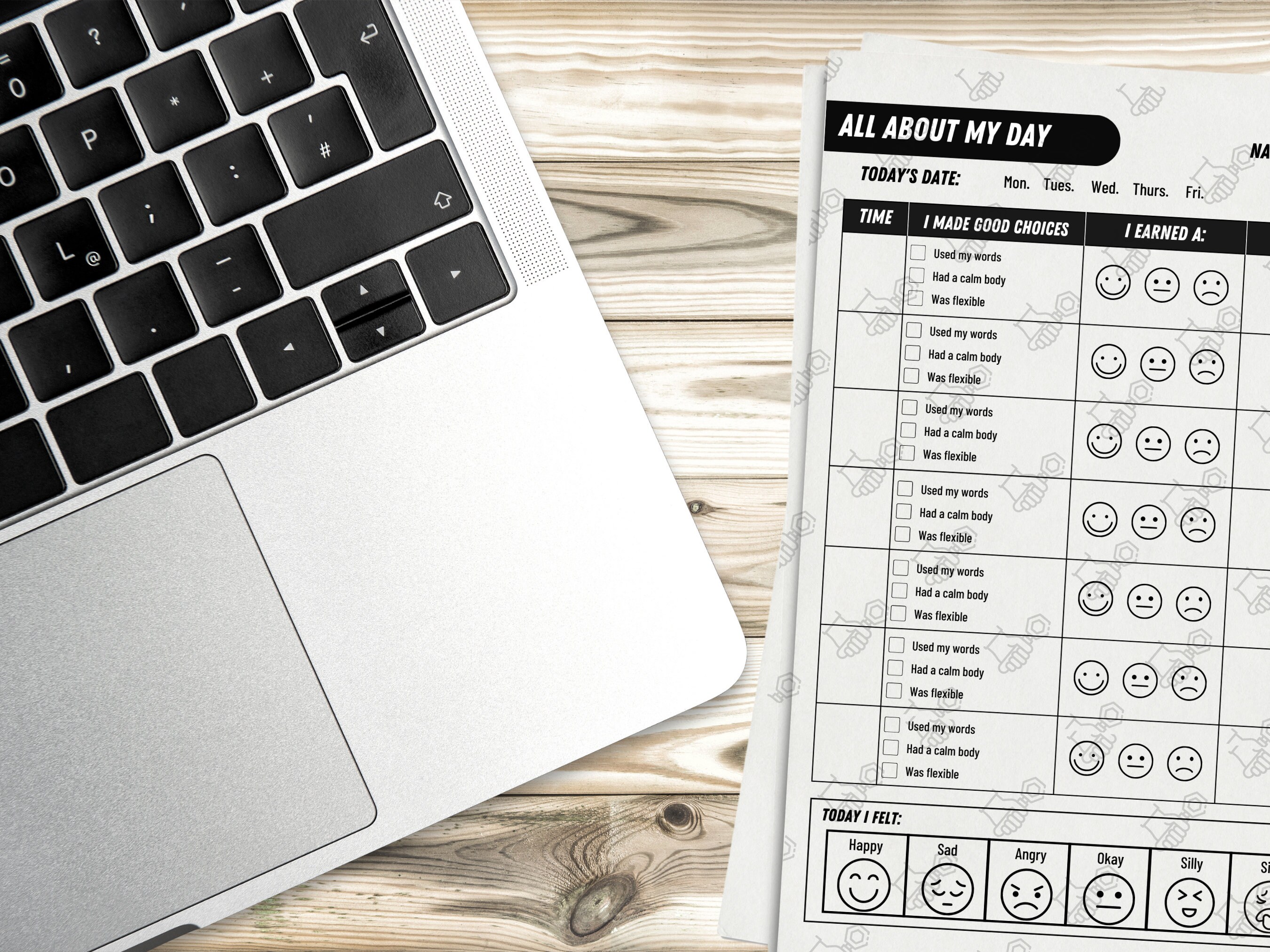 Editable Social-emotional and Behavior Communication Sheets, Special ...