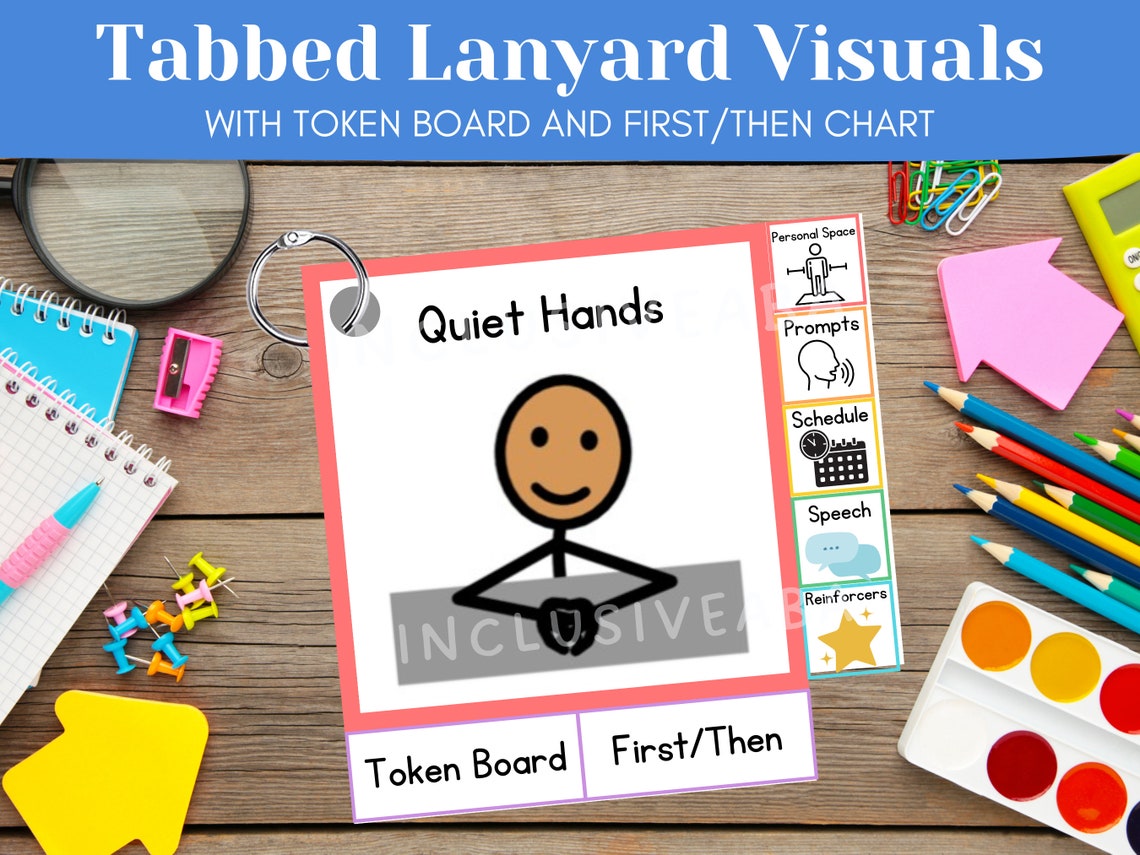 Special Education Tools Bundle Token Board Visual Prompts - Etsy