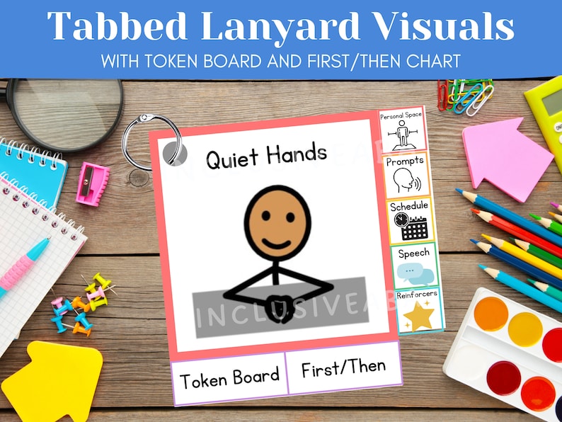 Special Education Tools Bundle Token Board Visual Prompts - Etsy