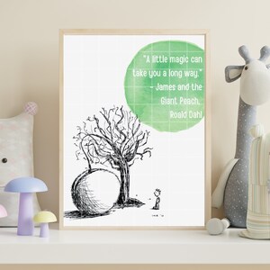Children's Book Character Gallery Wall Posters, Rainbow Watercolor ...