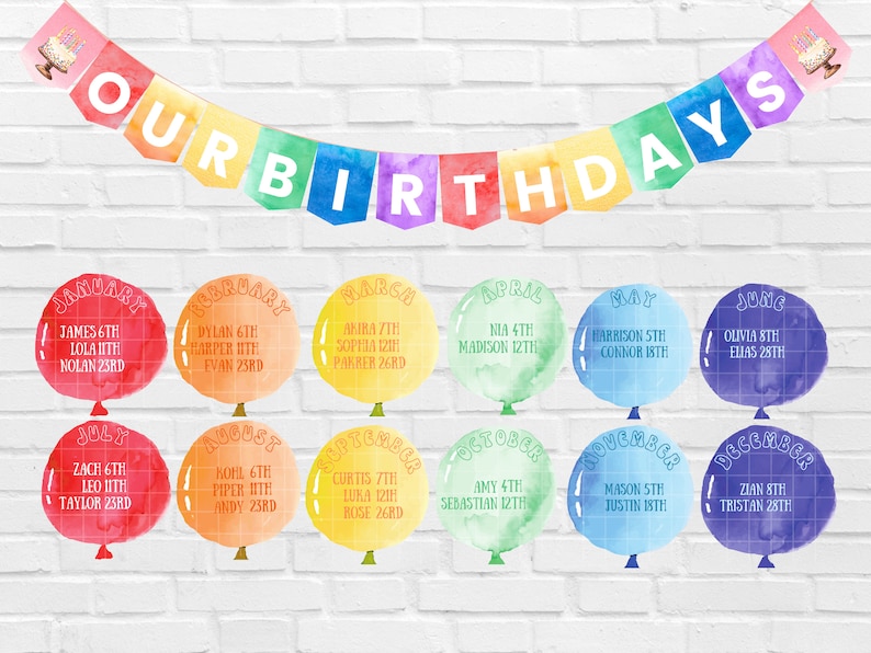 Rainbow Watercolor Theme: Classroom Decor Bundle Editable - Etsy