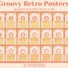 Groovy Retro Theme: Editable Name Tags, Printable Classroom Decor ...
