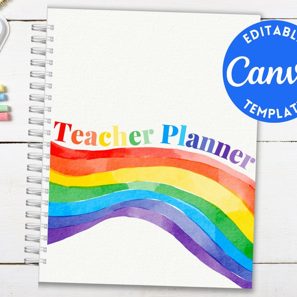 Planner Canva Template - Etsy