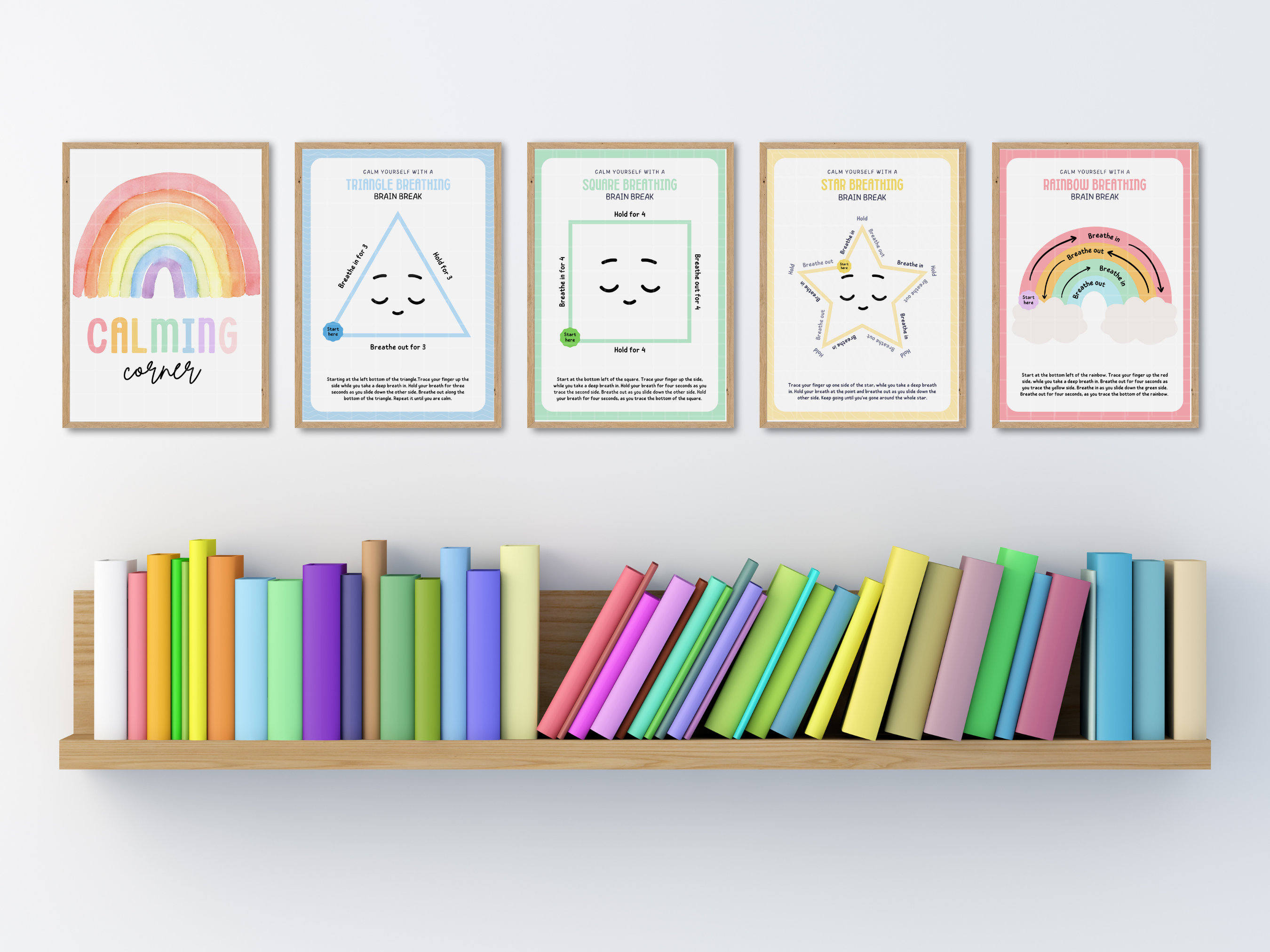 Calming Corner Poster Bundle Instant Download Social - Etsy Australia