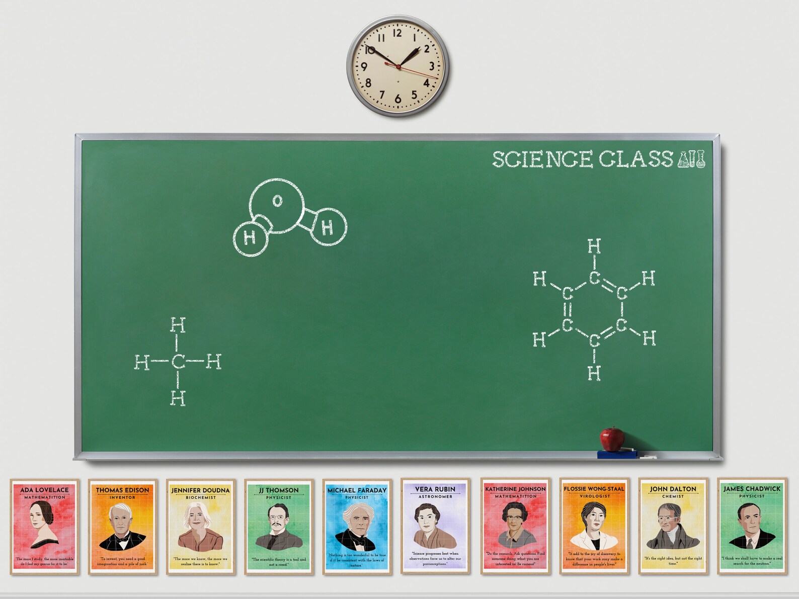 Famous Scientists Posters STEM Classroom Classroom Decor - Etsy