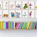 Children's Book Character Gallery Wall Poster Bundle, Printable ...