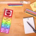 Rainbow Tiered Lanyard Visuals 2.0 Special Education Resource/tool ...