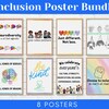 Children's Book Character Gallery Wall Poster Bundle, Printable ...