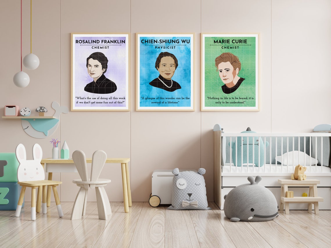 Famous Scientists Posters, STEM Classroom, Classroom Decor, Instant ...