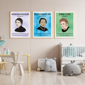 Famous Scientists Posters, STEM Classroom, Classroom Decor, Instant ...