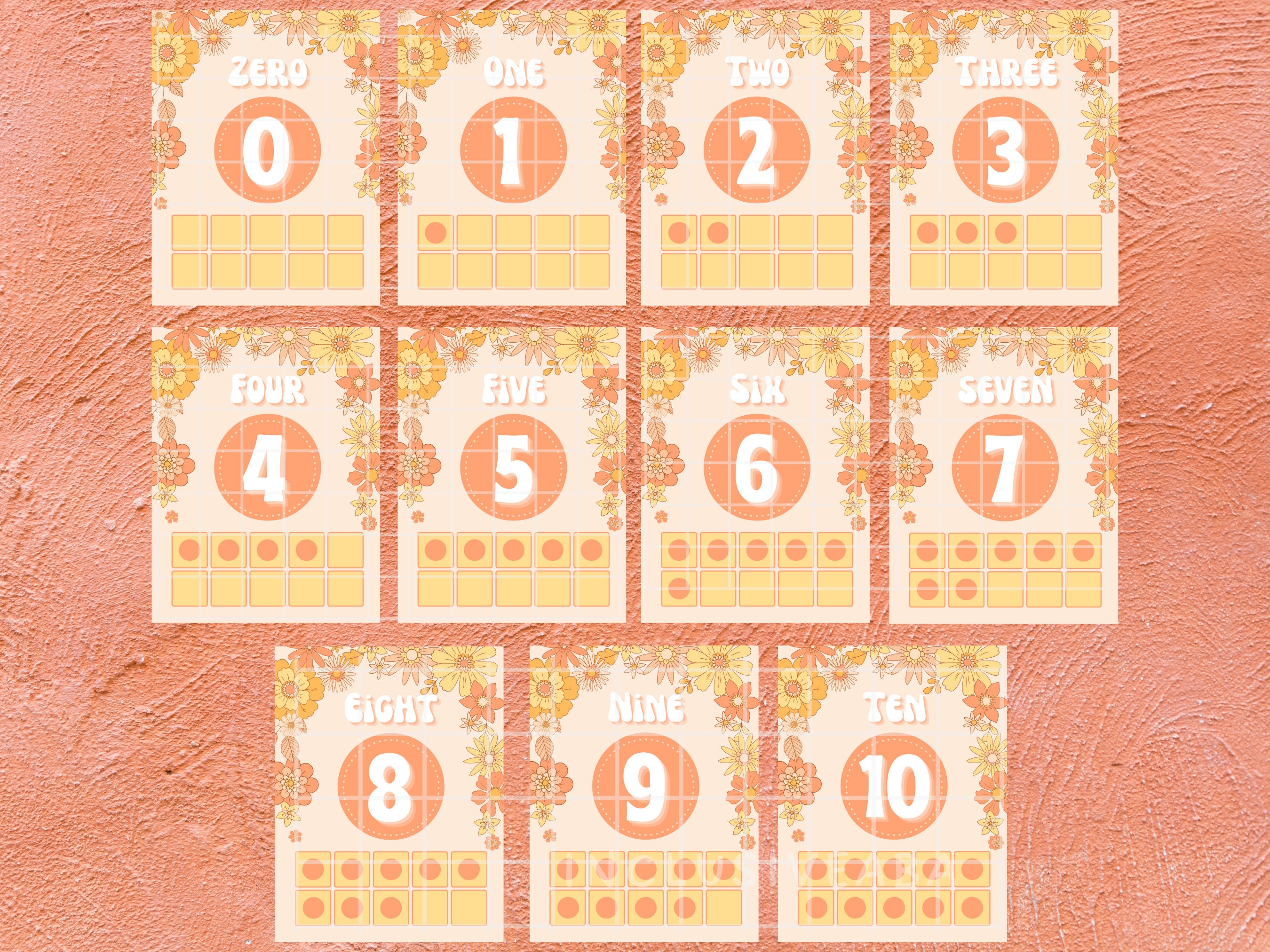 Groovy Retro Theme: Classroom Decor Bundle Printable and - Etsy