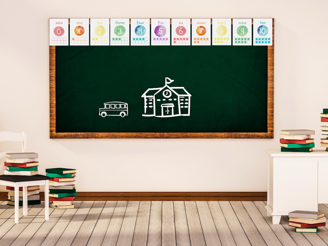 Rainbow Watercolor Theme: Classroom Decor Bundle Editable - Etsy