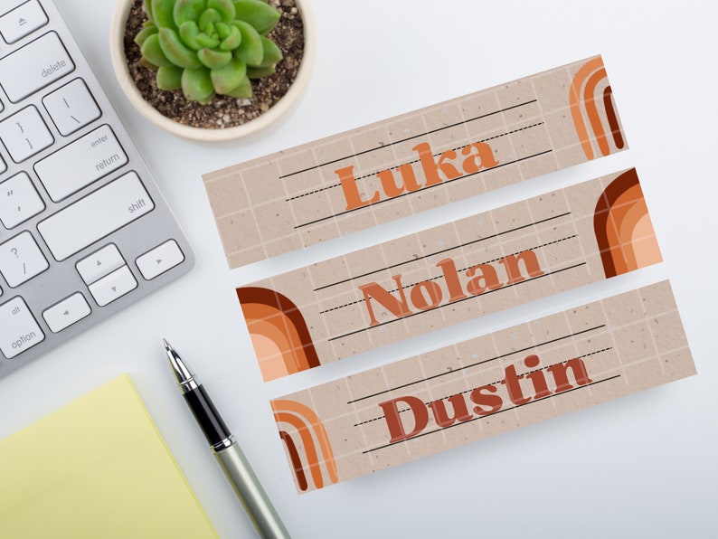 Boho Neutral Theme: Classroom Decor Bundle Editable and - Etsy