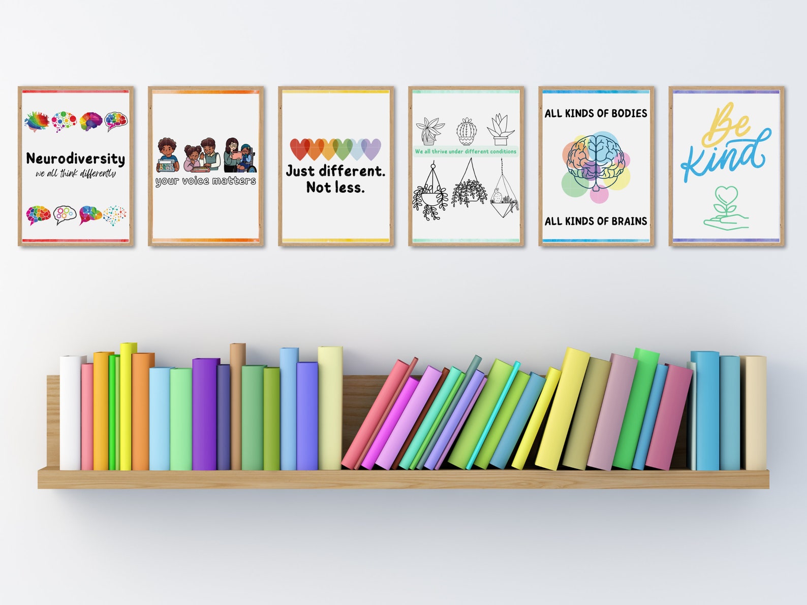 Inclusion Poster Bundle, Neurodiversity, Special Education, Instant ...