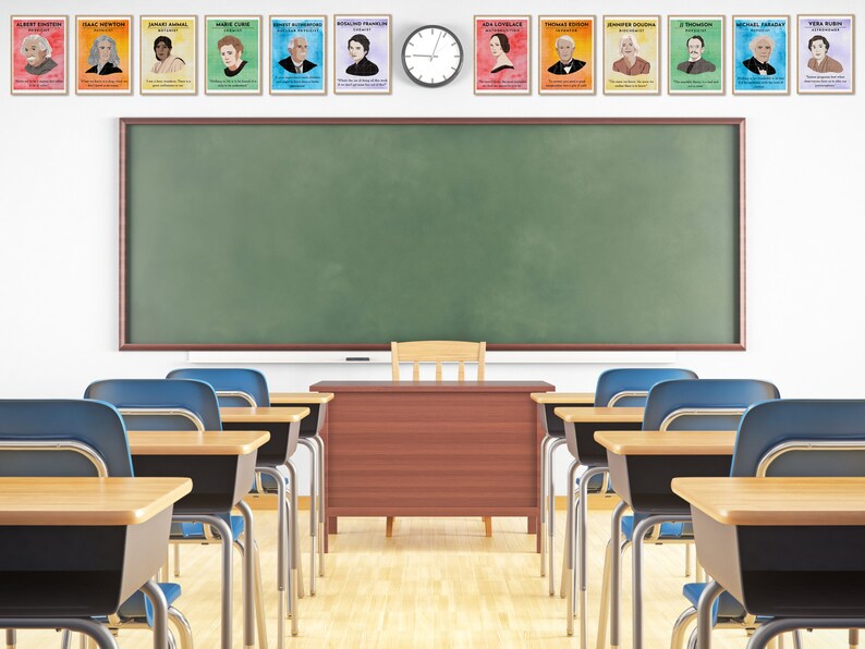 Famous Scientists Posters STEM Classroom Classroom Decor - Etsy