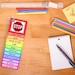 Rainbow Tiered Lanyard Visuals 2.0 Special Education Resource/tool ...