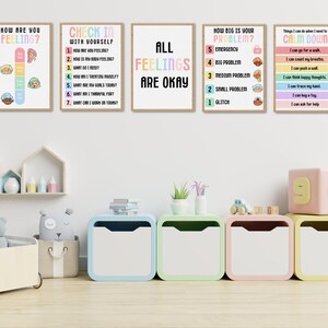 Calming Corner Poster Bundle, Instant Download, Social Emotional ...