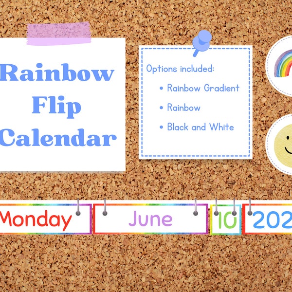 Flip Calendar - Etsy