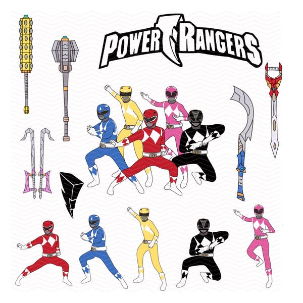 Power Rangers Banner - Etsy