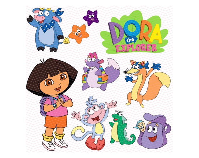 Dora the Explorer Nickelodeon Character Pillow Sets Includes 3 Pillows ...