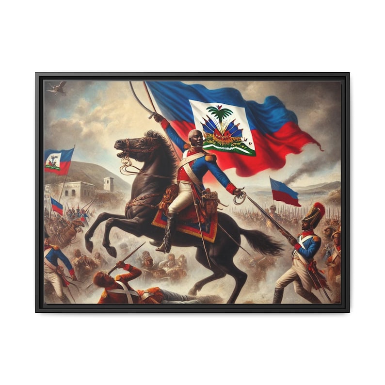 Haitian Revolution Hero: Majestic Portrait of François Capois La Mort ...