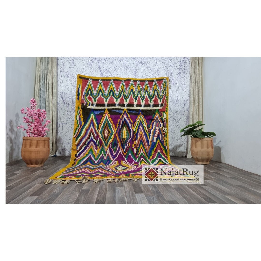 ARTISTIC WOOL RUG custom All Sizes Rug Multicolored Wool Carpets Hand ...