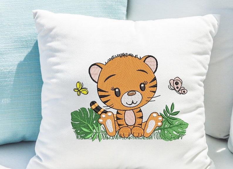 Tiger сub Embroidery Design 4 Sizes Instant Download. - Etsy