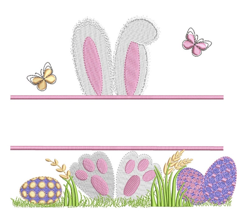 Easter Bunny Embroidery Designs, 4 Sizes. - Etsy