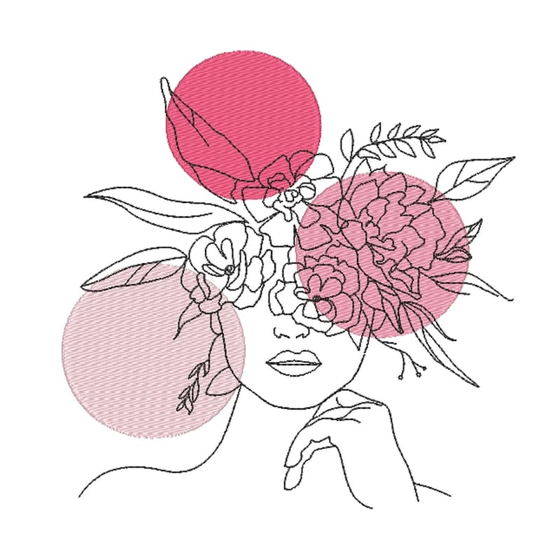 One Line Embroidery - Etsy