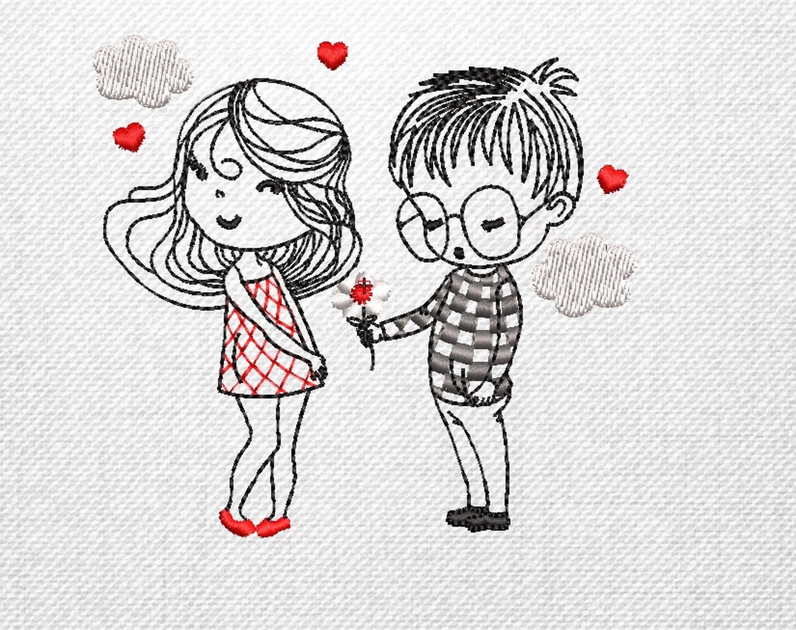 Baby Love Machine Embroidery Design. - Etsy