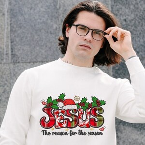 Jesus Christmas Applique Embroidery Design: Faith Holiday (digital ...