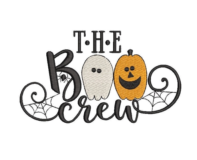 Boo Machine Embroidery Design Halloween Embroidery 4 Size. - Etsy