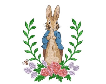 Peter Rabbit Design Embroidery - Etsy