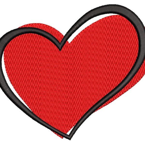 Heart Embroidery - Etsy