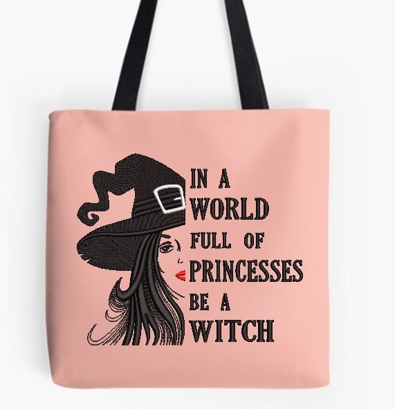 In a World Full Princesses Be a Witch Halloween Witch - Etsy