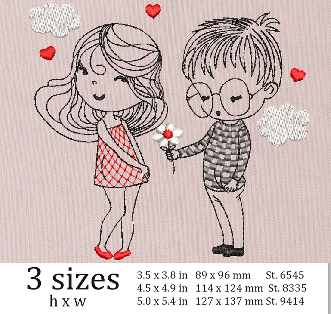 Baby Love Machine Embroidery Design. - Etsy