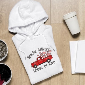 Car With Hearts Machine Embroidery Design, Special Delivery Loads of ...