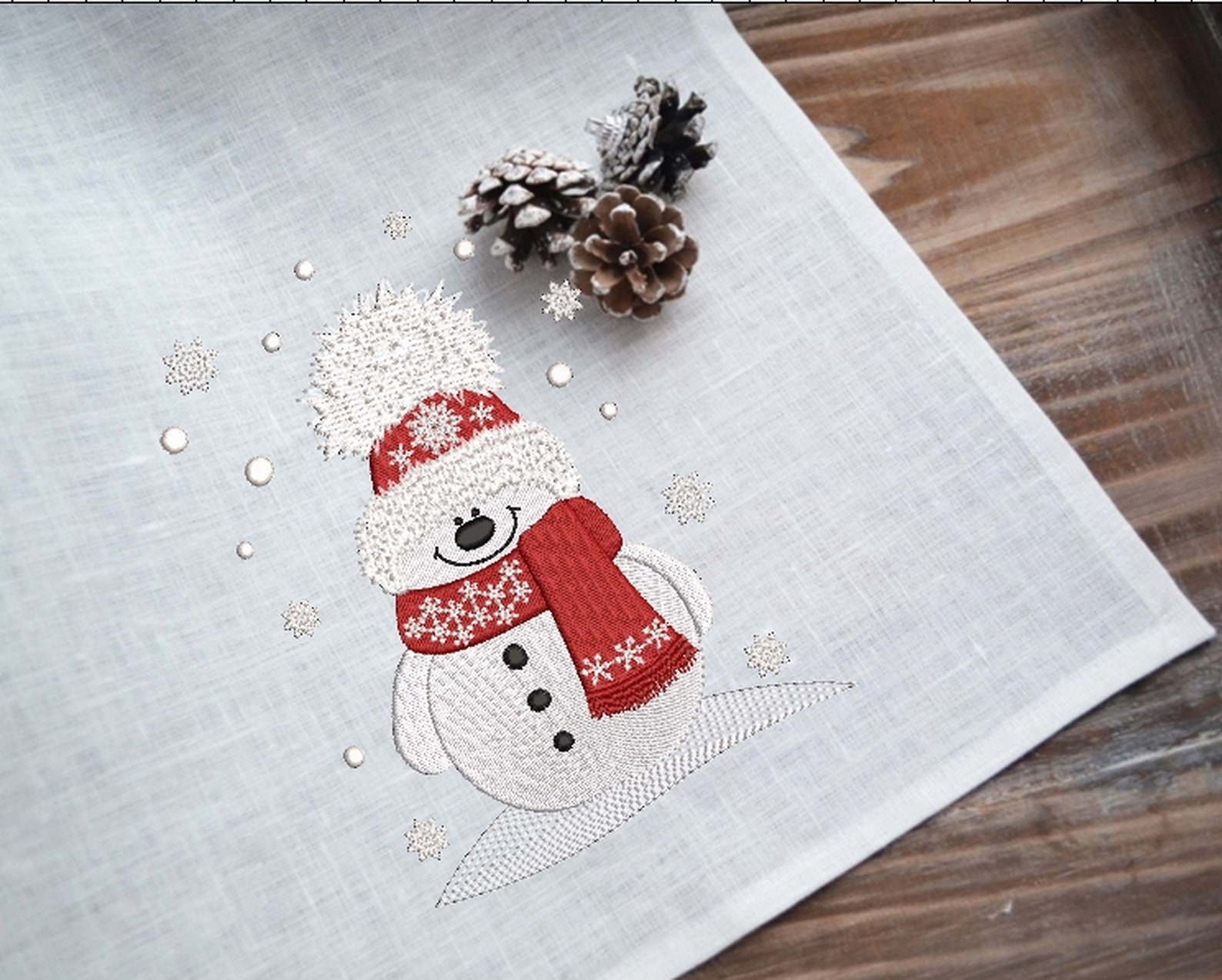 Snowman Machine Embroidery Design , Winter Embroidery, 4 Sizes, Instant ...