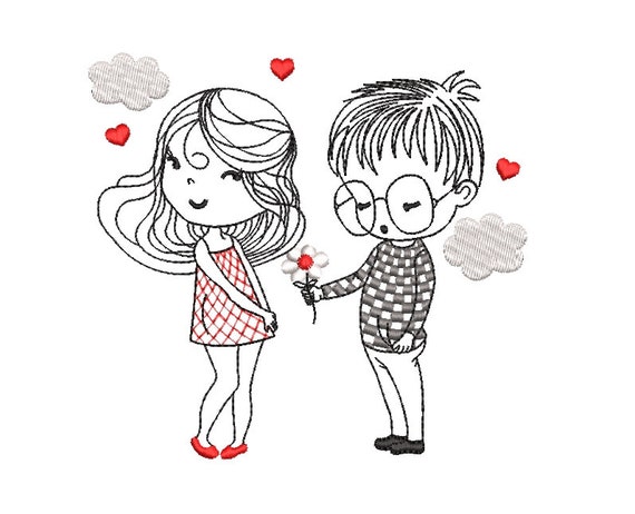 Baby Love Machine Embroidery Design. - Etsy