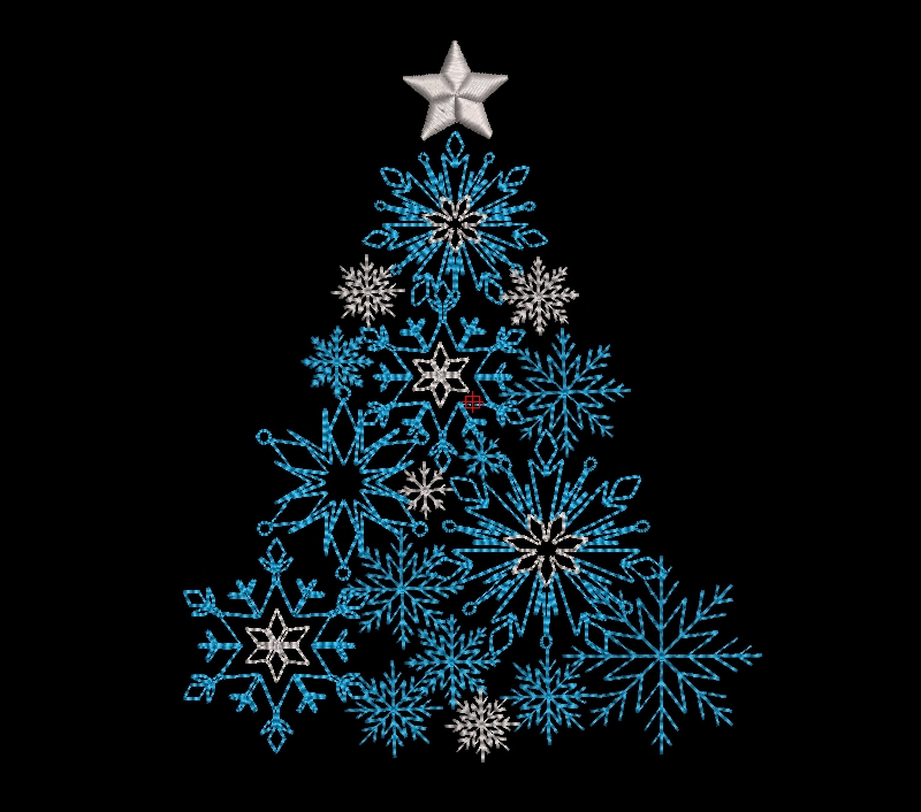 Christmas Tree Design 4 Sizes. - Etsy