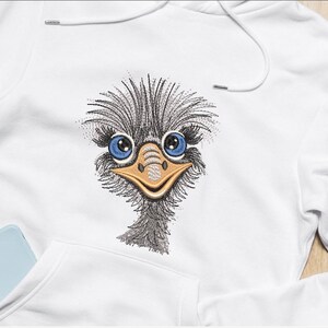 Ostrich Embroidery Design, 5 Sizes, Instant Download. - Etsy