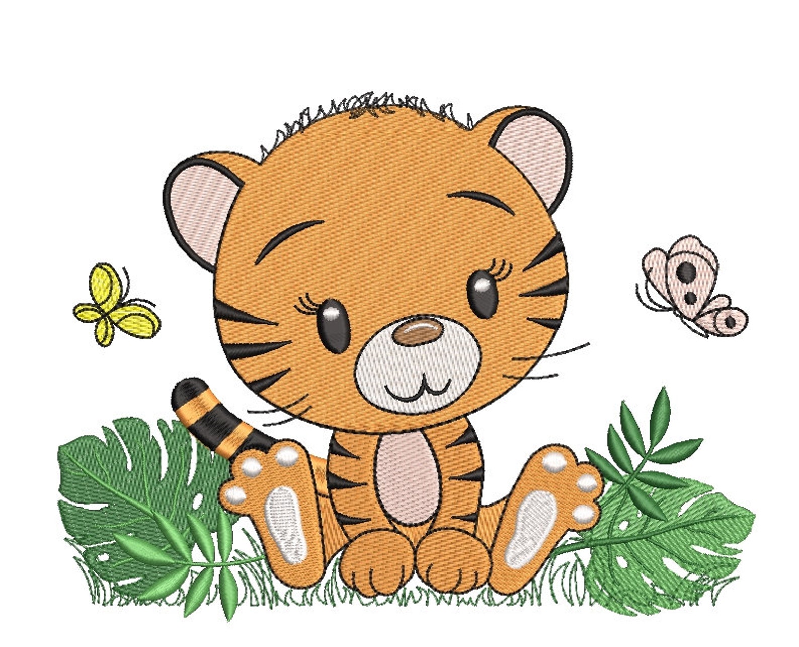 Tiger сub Embroidery Design, 4 Sizes, Instant Download. - Etsy