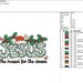 Jesus the Reason for the Season,faith Christmas Embroidery Design ...