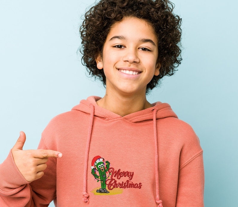 Cactus Machine Embroidery Design Christmas Embroidery - Etsy