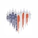 Fighter Jet American Flag Heart Embroidery Design: Patriotic USA (8 ...