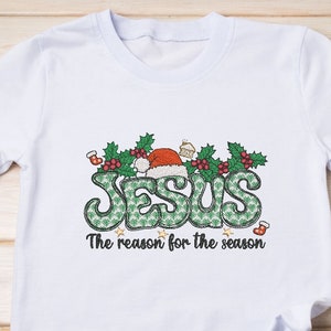 Jesus the Reason for the Season,faith Christmas Embroidery Design ...
