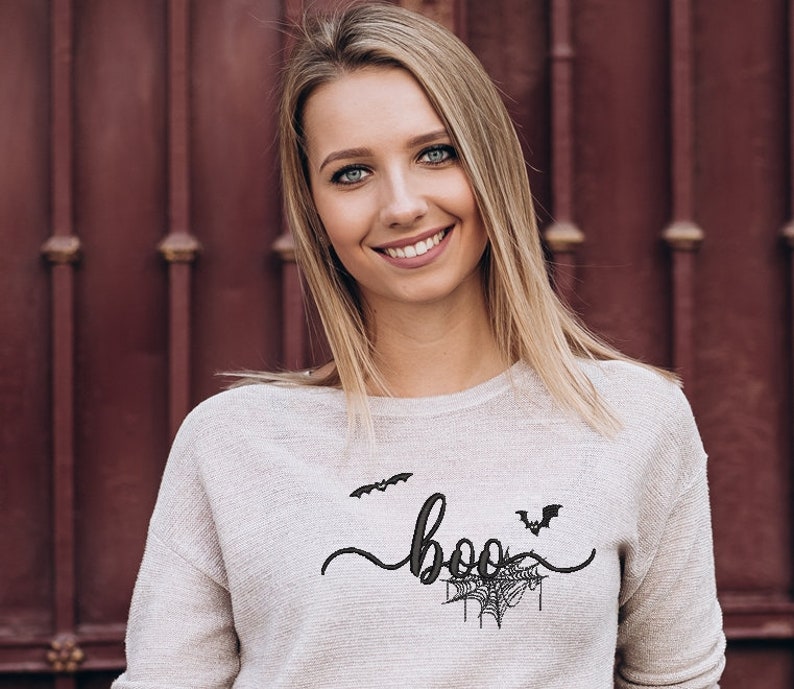 Boo Machine Embroidery Design Halloween Embroidery 4 Size. - Etsy