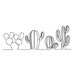 Cactus Machine Embroidery Design, 4 Sizes - Etsy