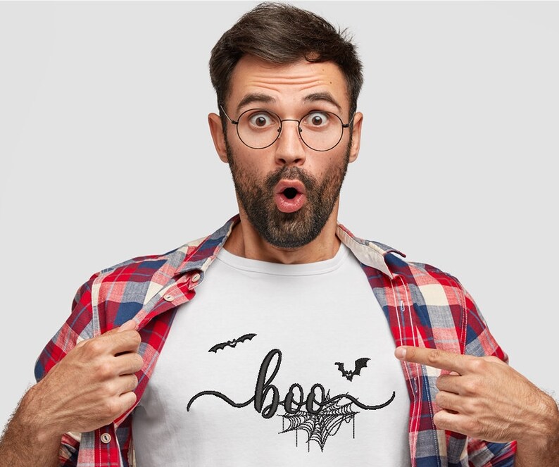 Boo Machine Embroidery Design Halloween Embroidery 4 Size. - Etsy